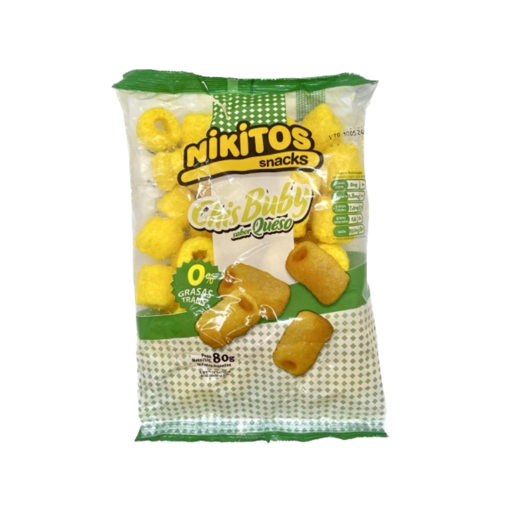 NIKITO CHIS BUBY DE QUESO X 80G - Golozinas Luján