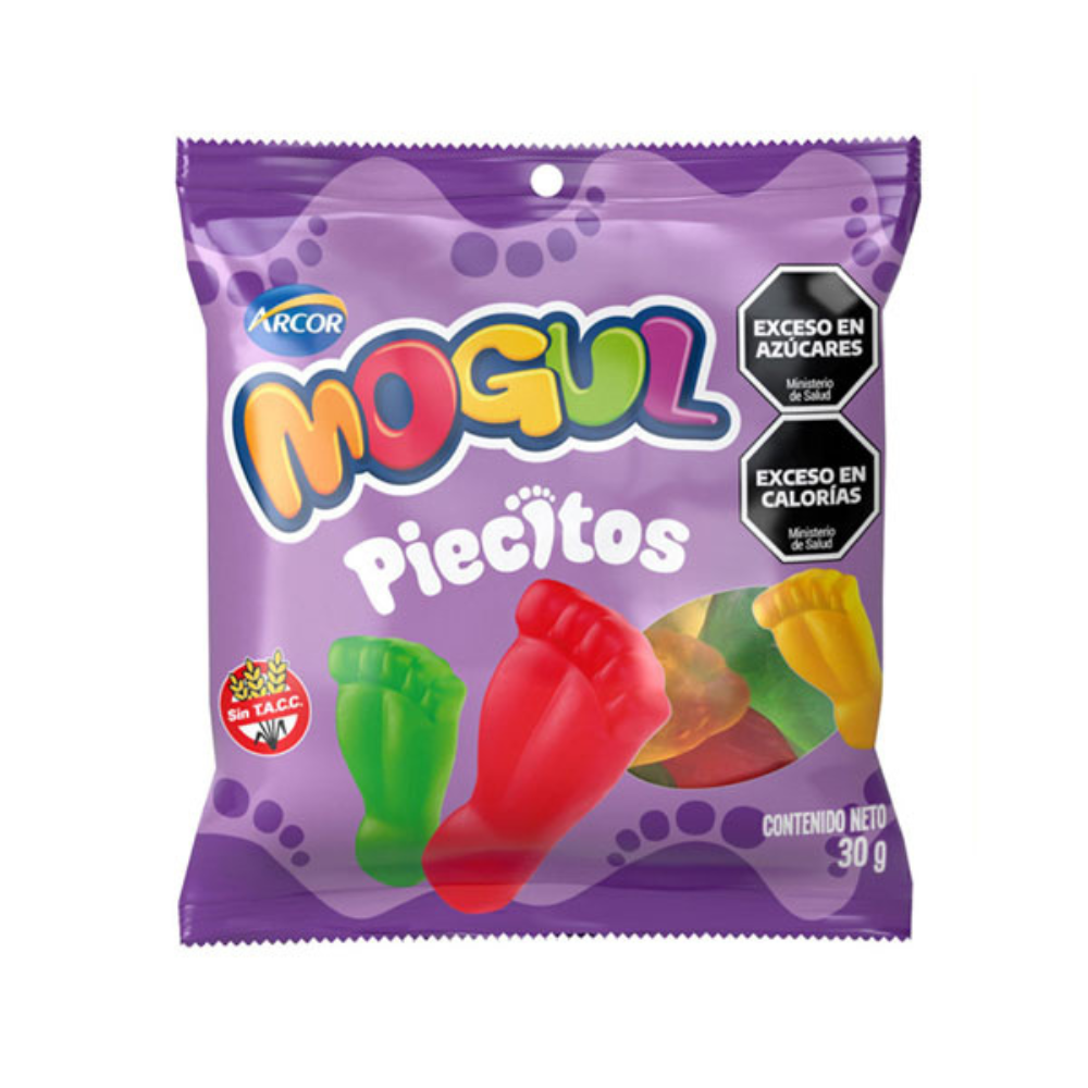 GOMITAS MOGUL PIECITOS 12X30G - Golozinas Luján