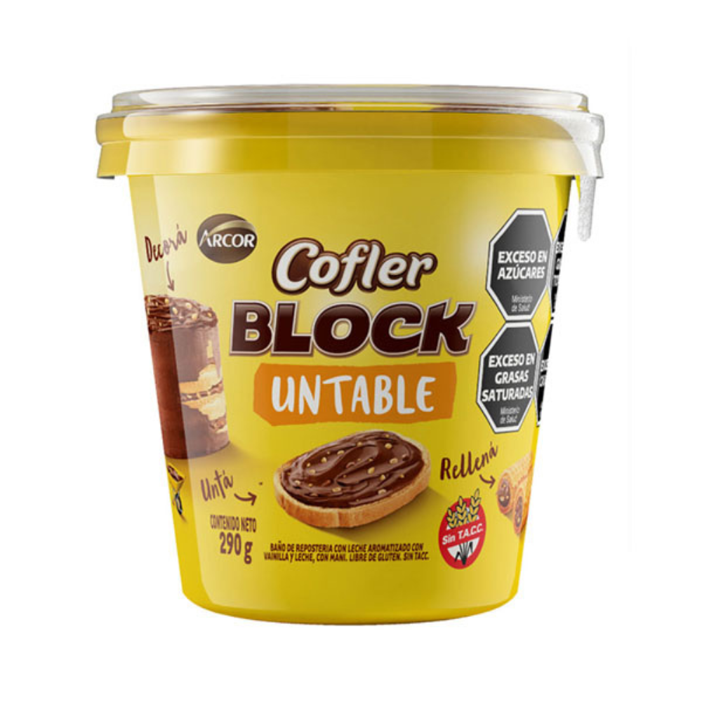 RELLENO COFLER BLOCK 24X290G - Golozinas Luján