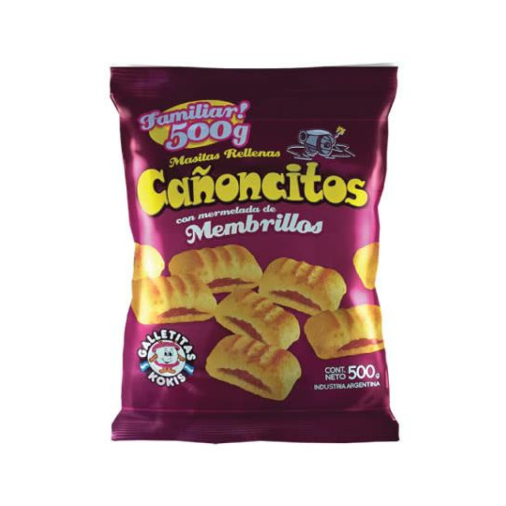 KOKIS GALLETITAS CAÑONCITO 8X500GR - Golozinas Luján