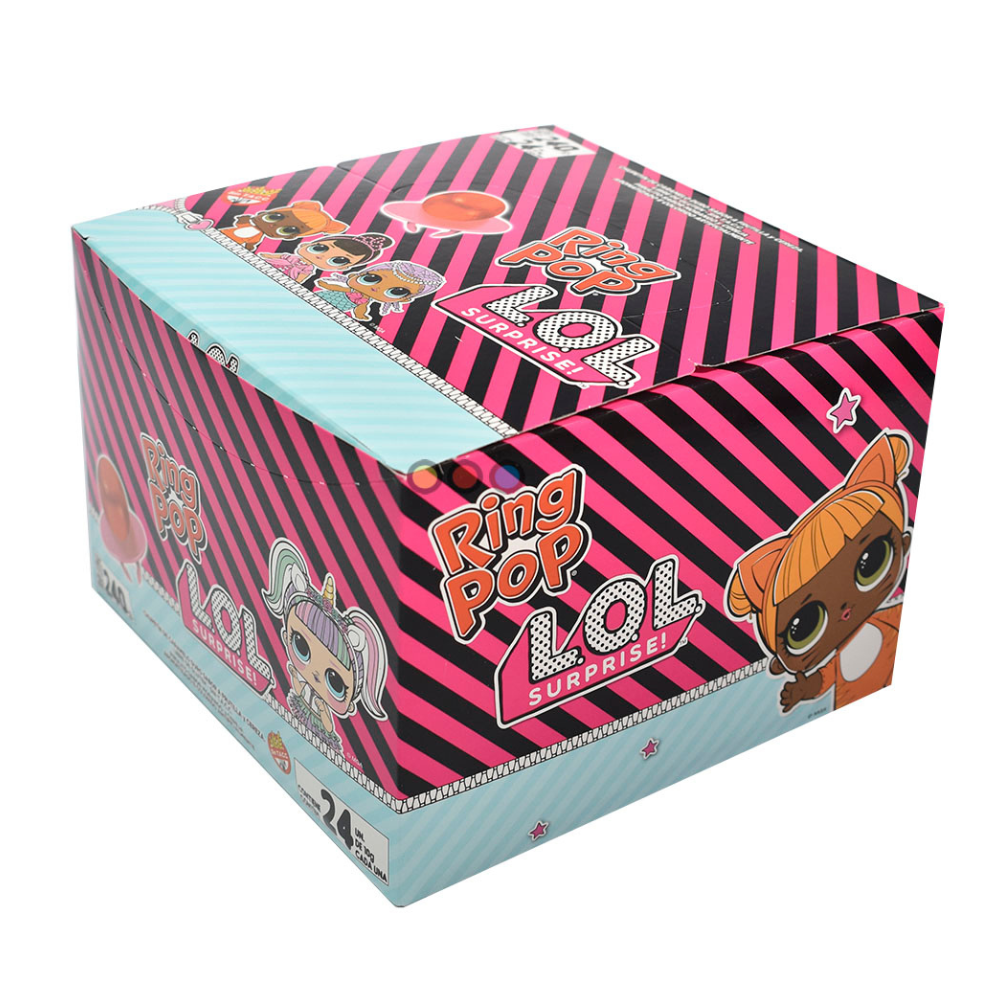 RING POP CHUPETINES LOL X24U - Golozinas Luján