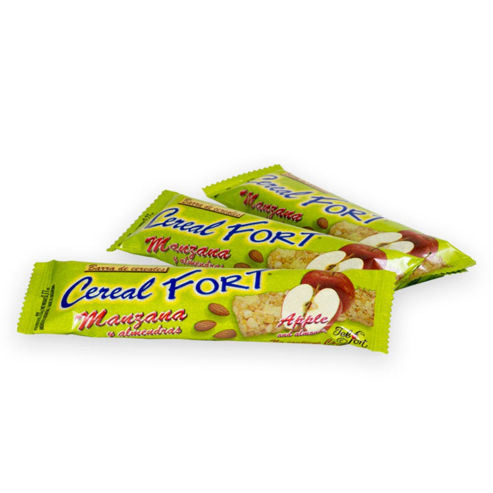 FELFORT CEREALFORT MANZANA 24X22G - Golozinas Luján