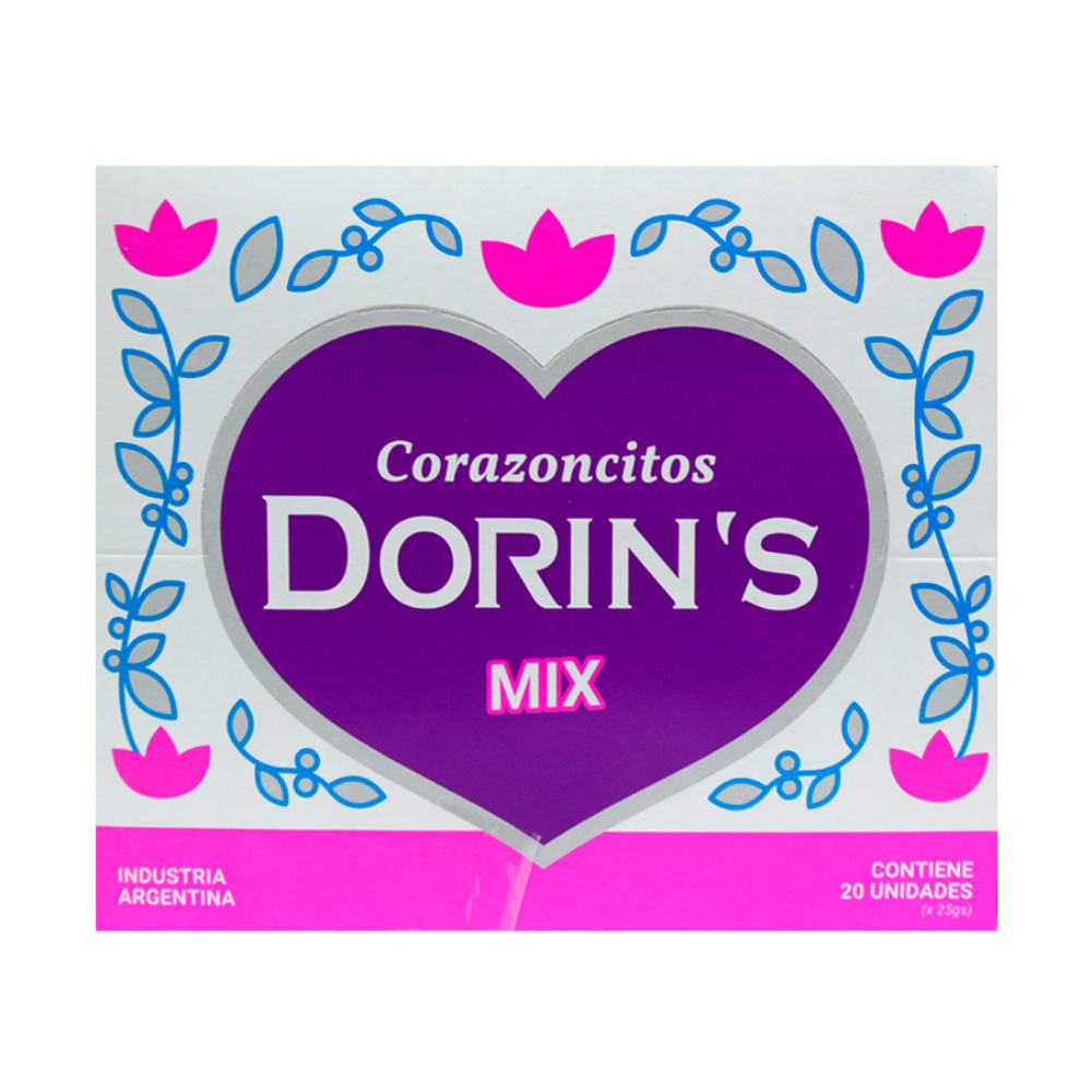 DORINS PASTILLAS MIX X20U - Golozinas Luján