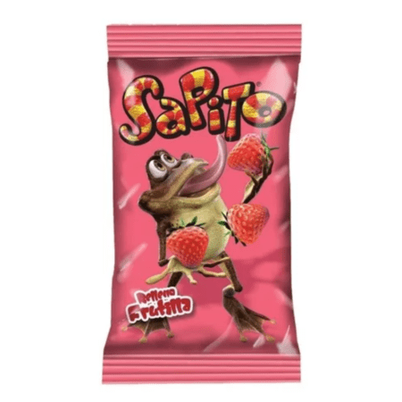 CHOCOLATE SAPITO RELL. FRUTILLA X24U - Golozinas Luján