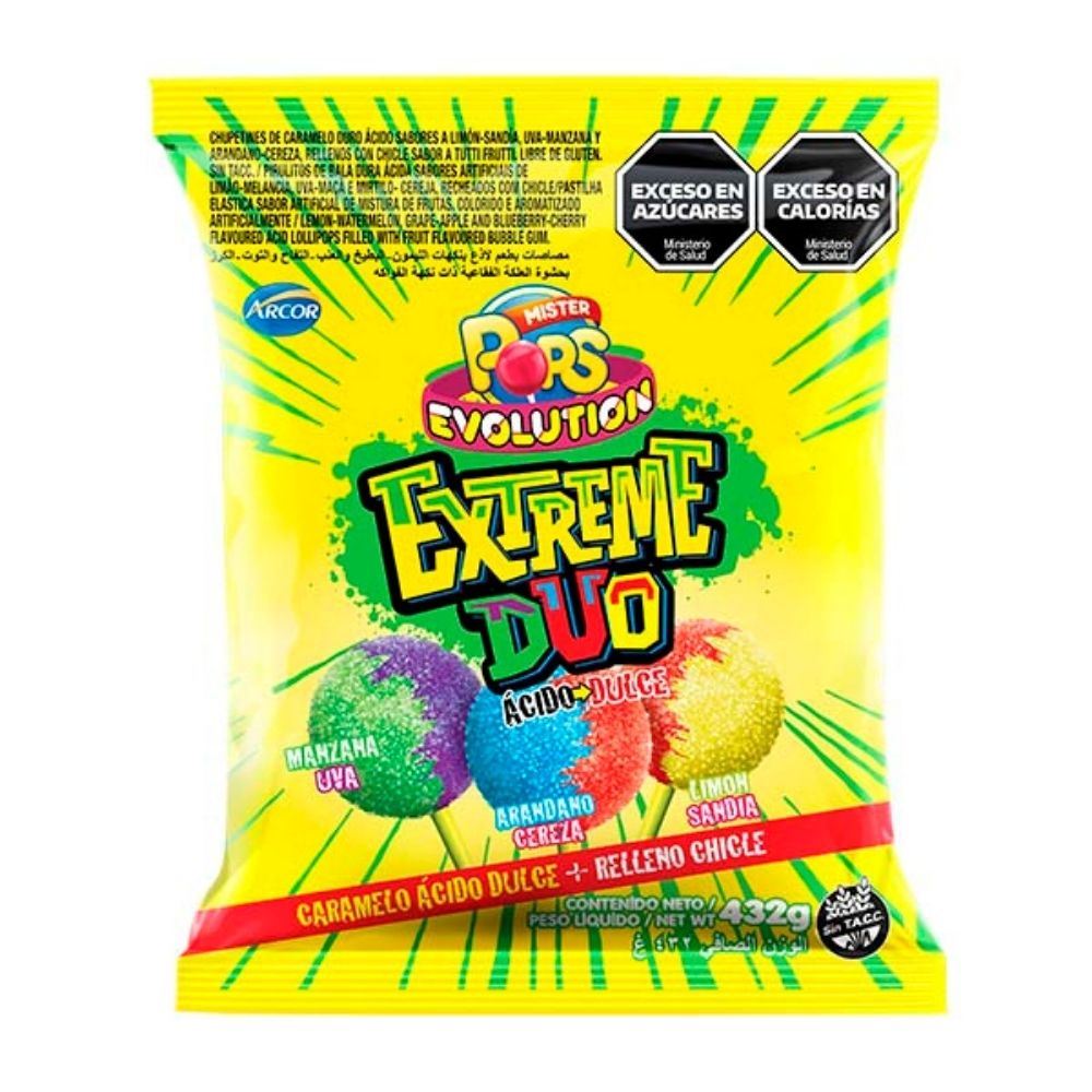 CHUPETIN MR POPS EVOLUTION X24U - Golozinas Luján