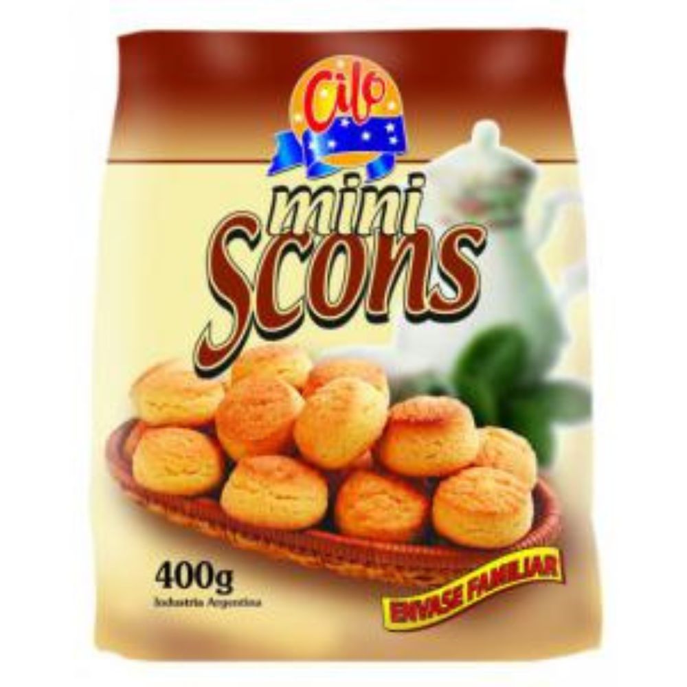 GALLETITAS CILO MINI SCONS 12X400G - Golozinas Luján