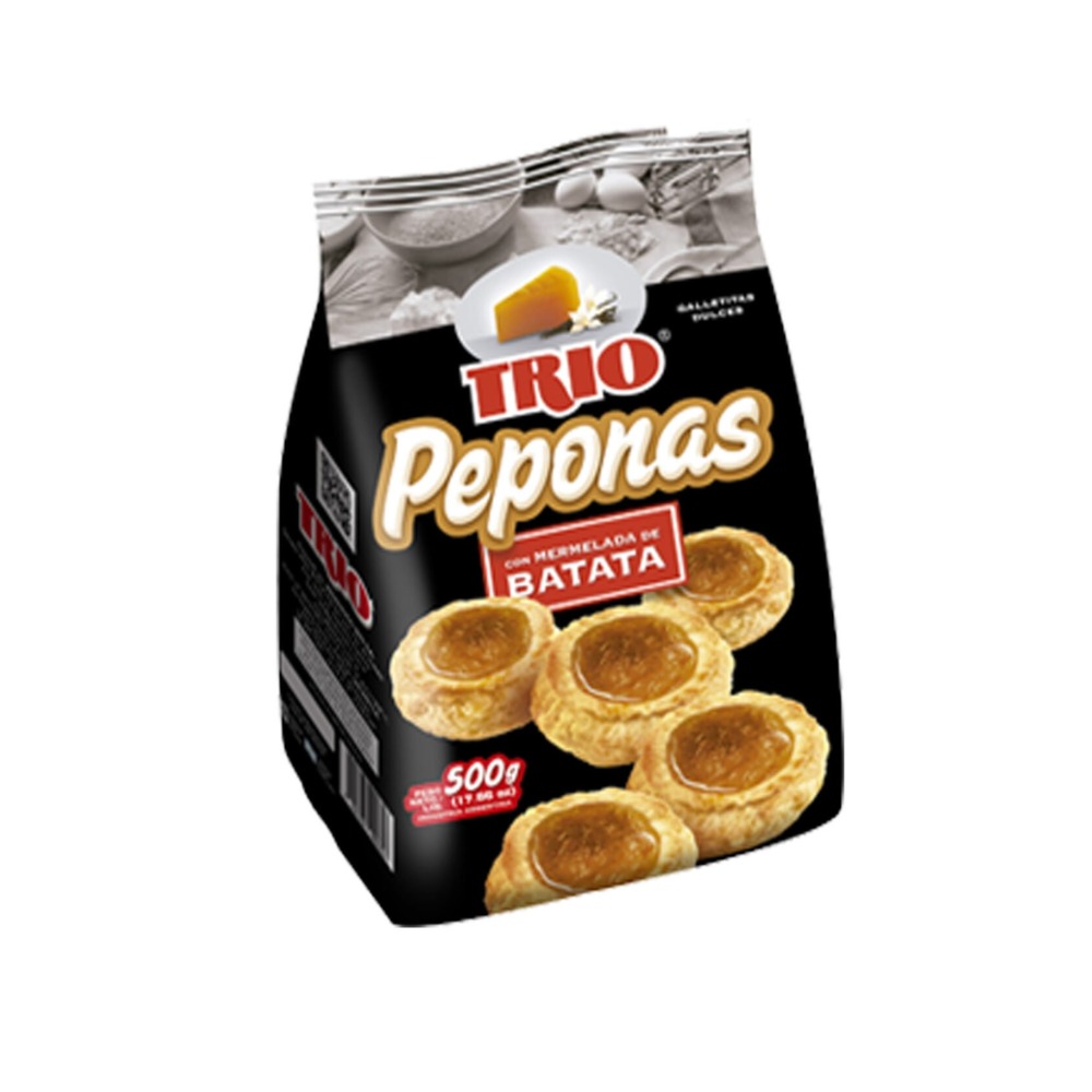GALLETITAS TRIO PEPONAS 10X500G - Golozinas Luján