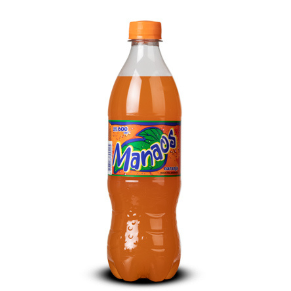 MANAOS NARANJA 6X600CC - Golozinas Luján