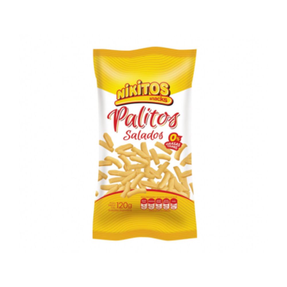 NIKITO PALITOS SALADOS 120G - Golozinas Luján