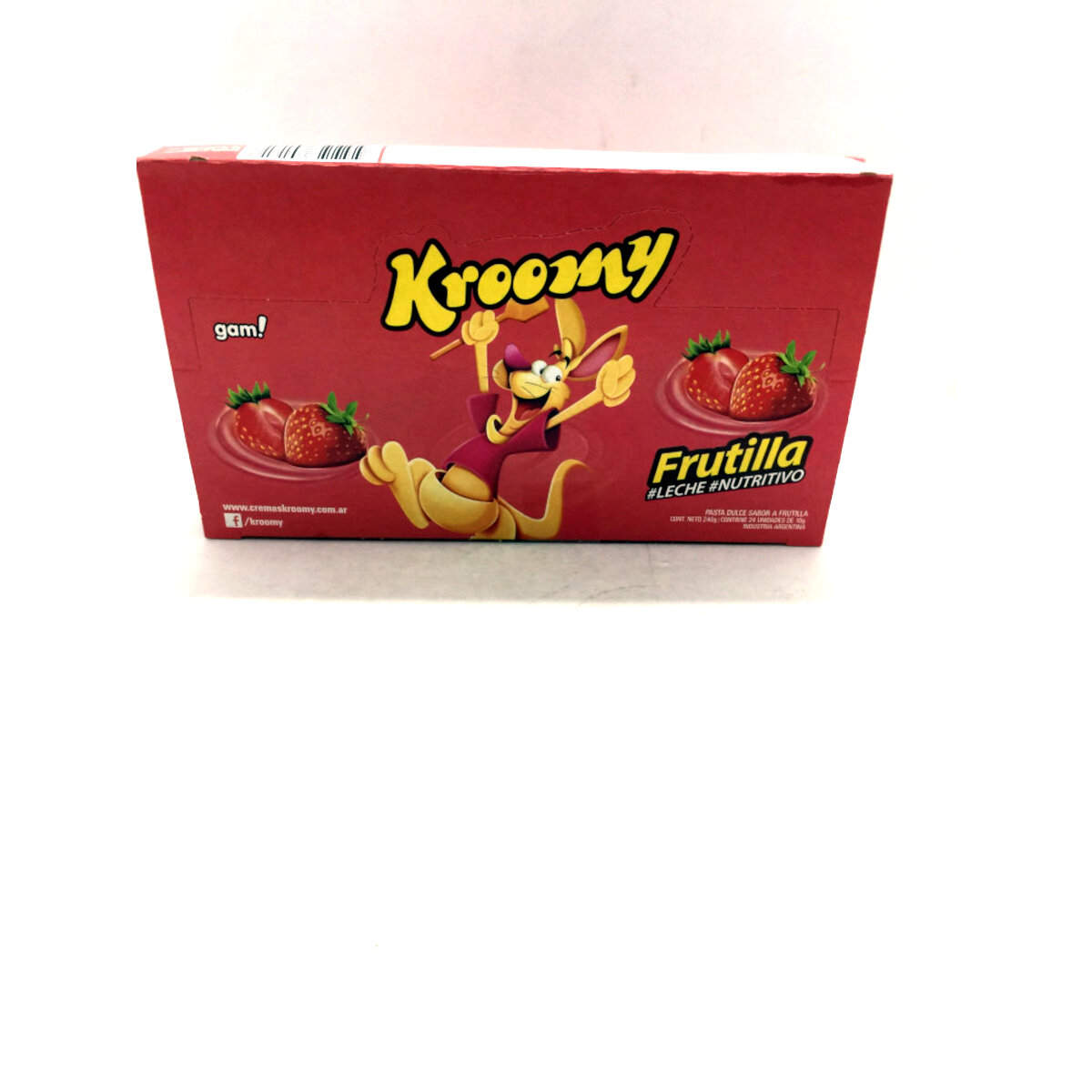 KROOMY FRUTILLA X 24U - Golozinas Luján