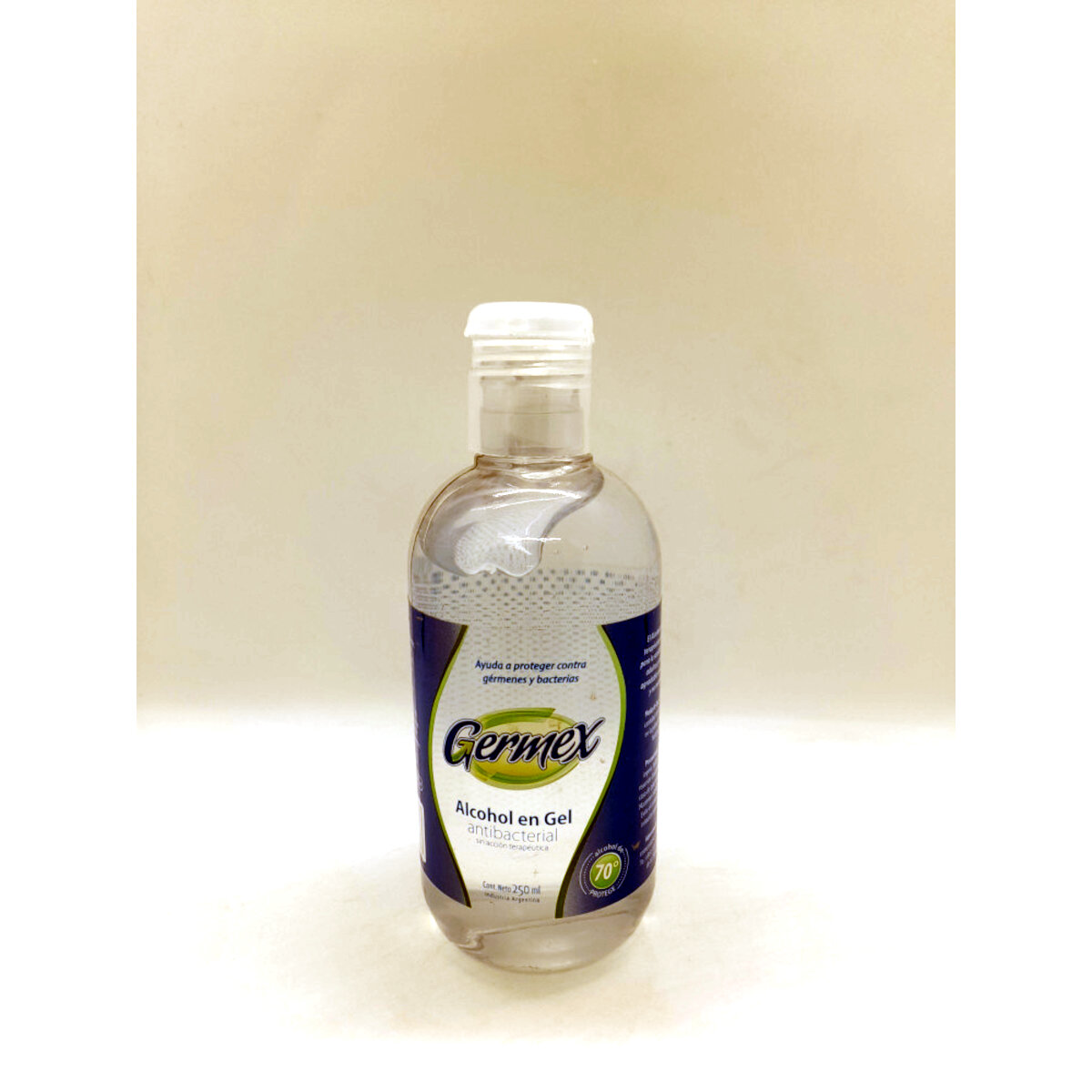 ALCOHOL GEL GERMEX 250CC BOTELL - Golozinas Luján